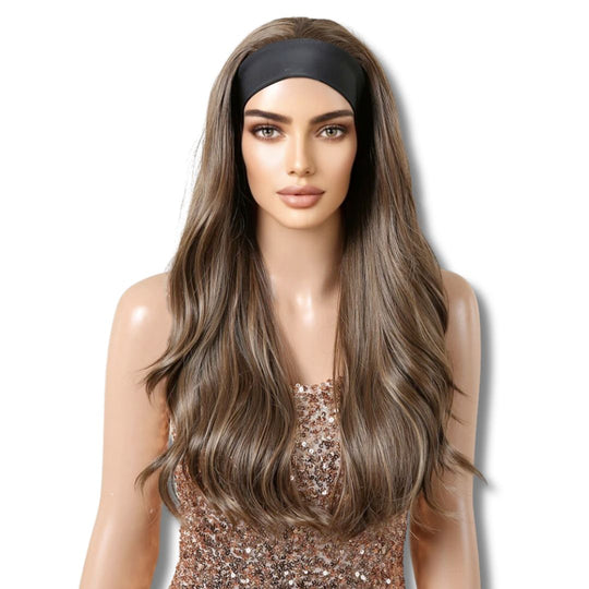 Perruques Bandeau Femme Installation Facile | Cheveux Naturels ...